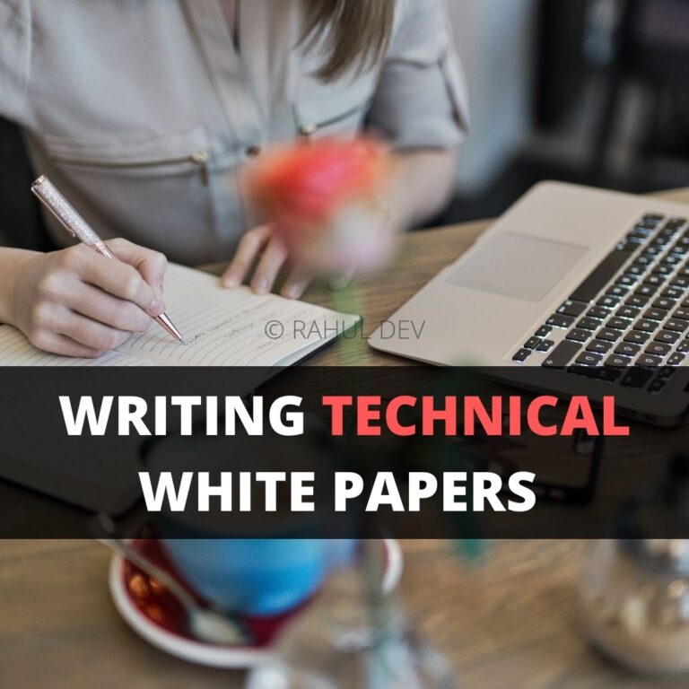 Technical Whitepaper Writing Strategy